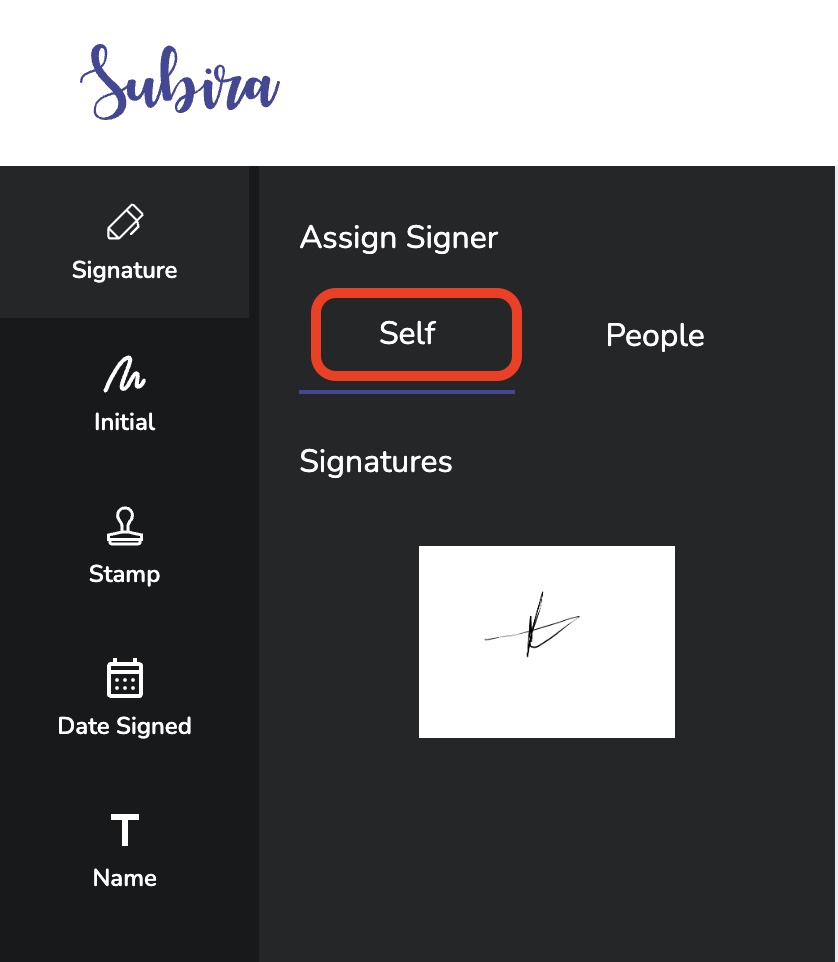 How to Self-Sign and download a Document with Subira Pro in 3 Easy Steps